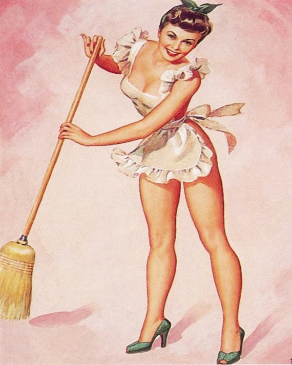 Pin Up Girl Sexy Enamel Metal Tin Sign Wall Plaque Etsy