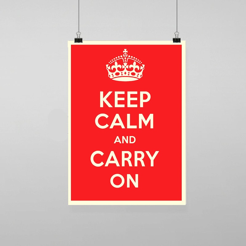 Keep Calm Posters - Etsy
