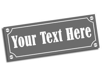 French Enamel Sign | Etsy UK