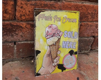 Ice Cream Sign | Etsy