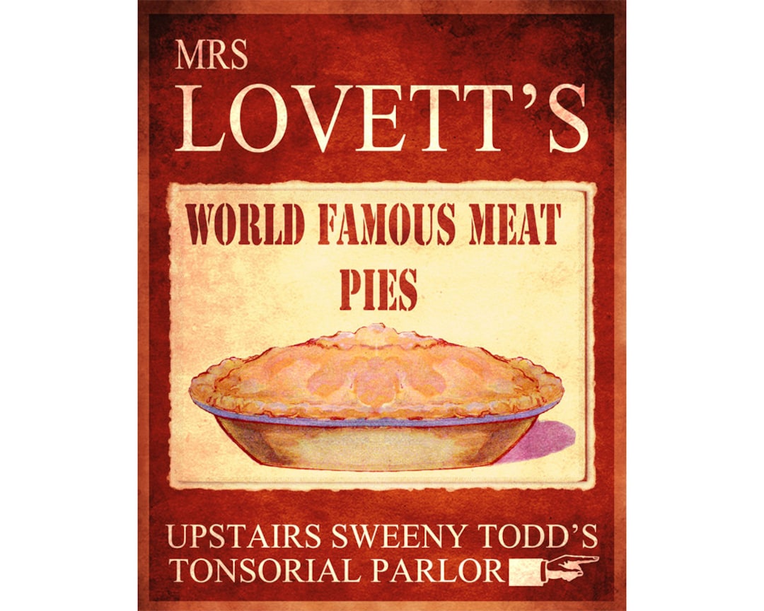 Will Work For Pie Signs