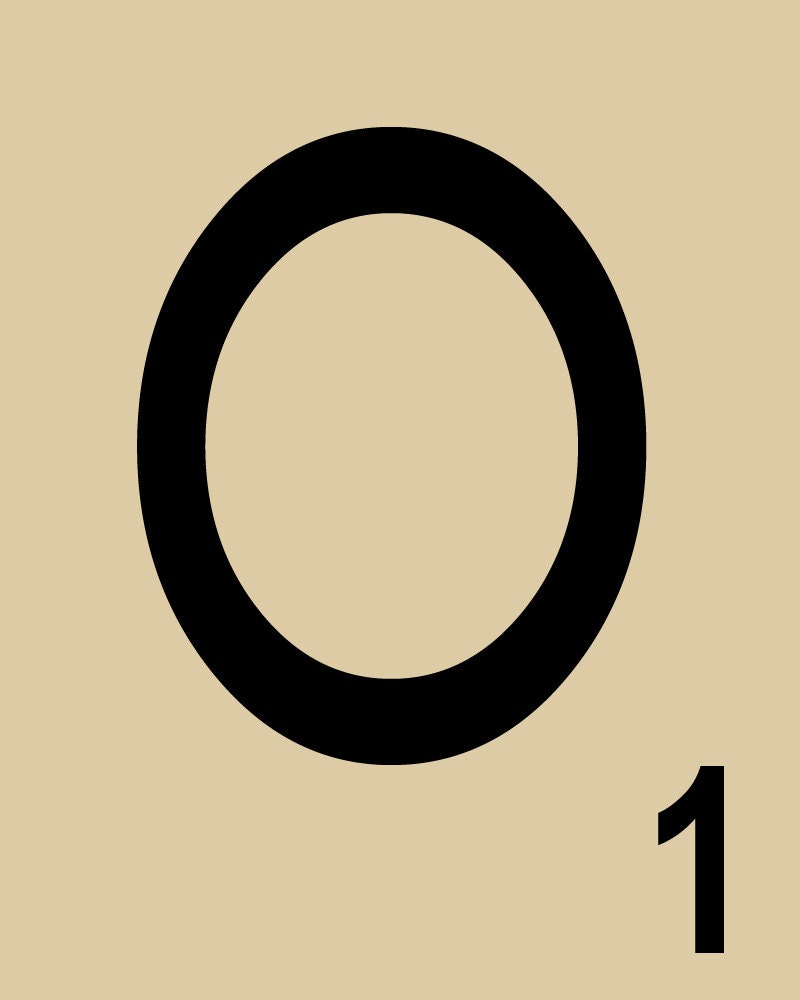 Customizable Any Scrabble Letter Vintage Reproduction Wall - Etsy UK