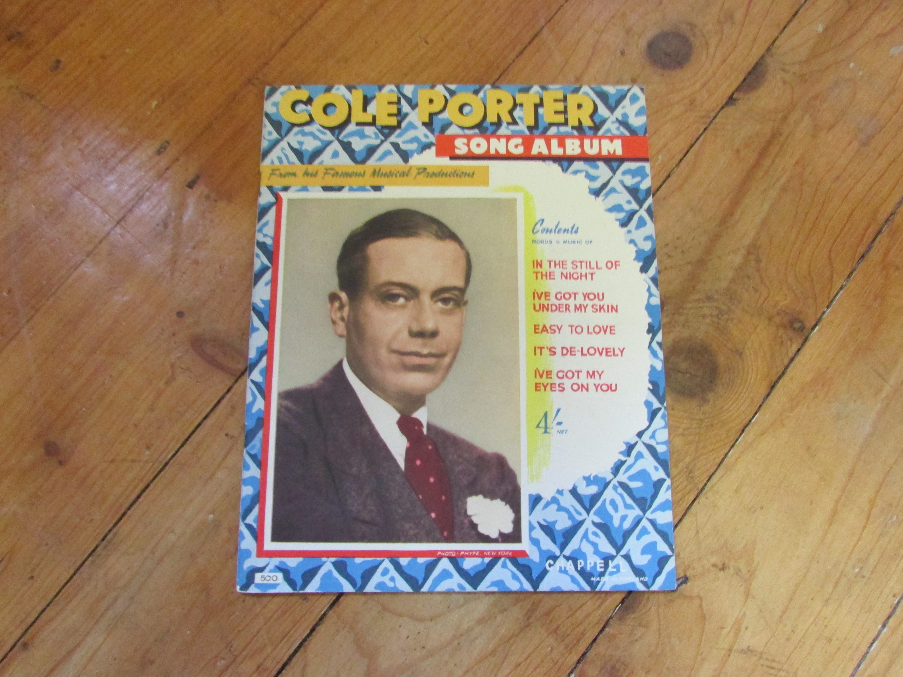 Cole Porter Song Album From His Famous Musical Productions - Etsy UK