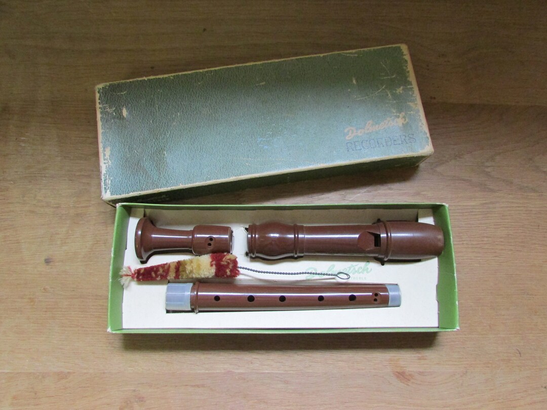 Used 1970s Dolmetsch Treble Recorder in Original Box - Etsy