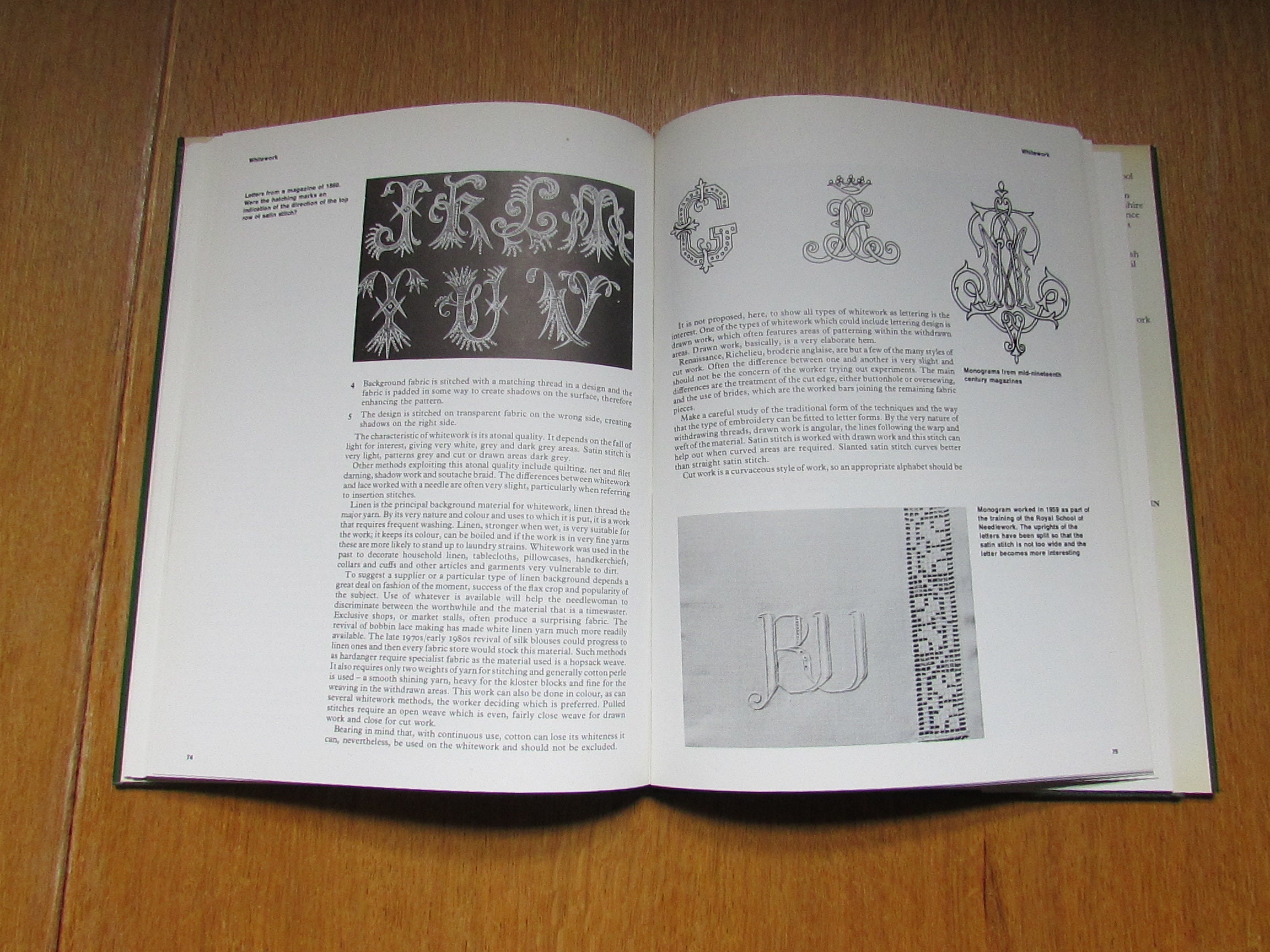 Lettering in Embroidery by Janice Williams Hardback 1982 - Etsy.de