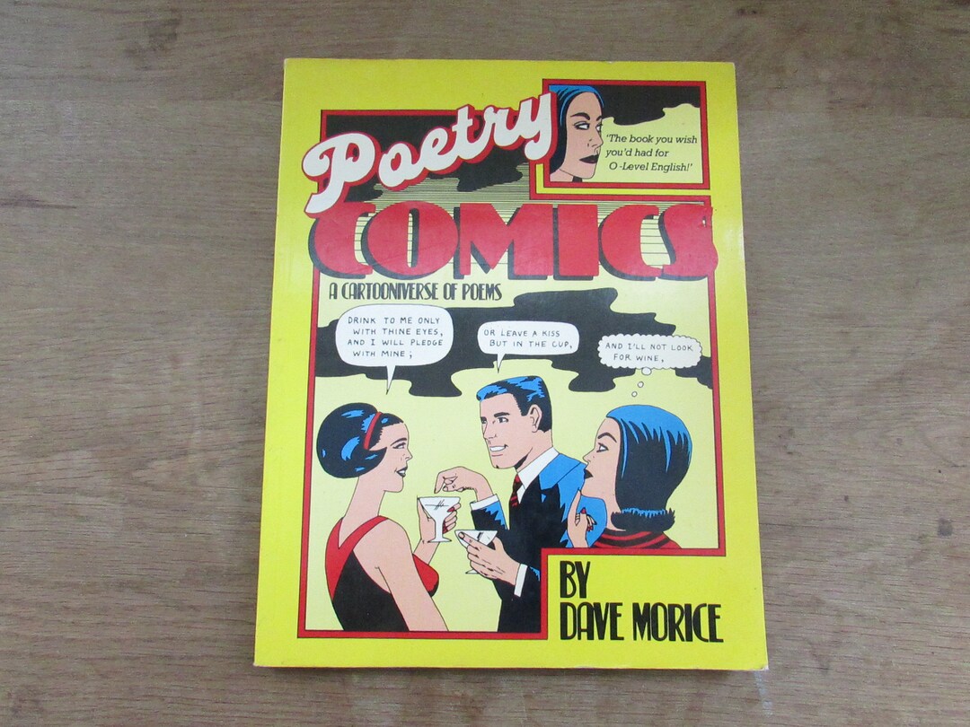 Poetry Comics: A Cartooniverse of Poems, by Dave Morice softback, 1983 ...