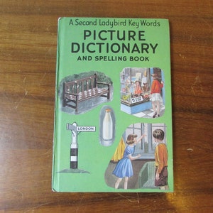 1966 Ladybird Picture Dictionary & Spelling Book - Etsy UK