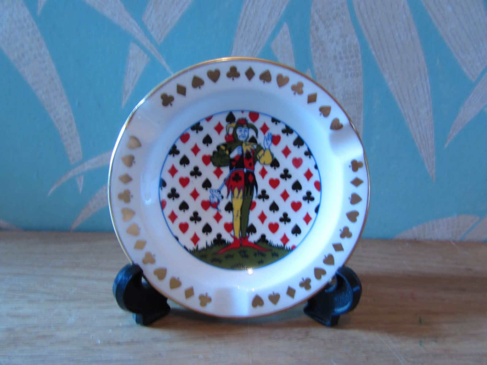 Rare Spode Joker/playing Card Pin Dish/ashtray - Etsy
