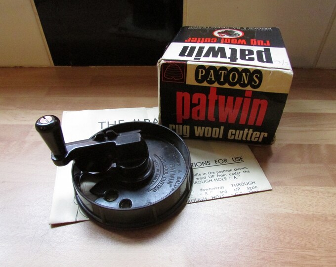 1960s Patons Patwin Rug Wool Cutter - Etsy