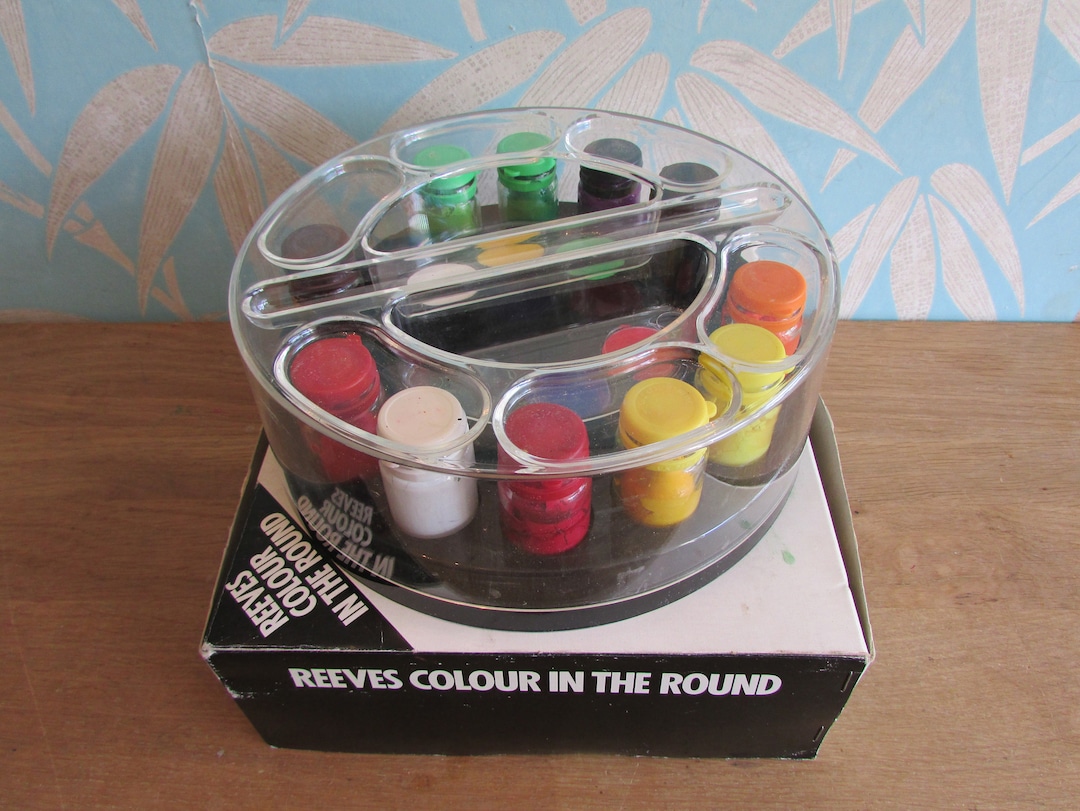 1980s Reeves Colour in the Round Carousel Poster Paint Set - Etsy