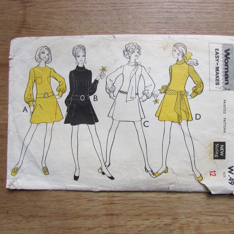 Mary Quant Pattern - Etsy UK