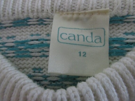 Vintage 1940s-style CANDA (C&A) short sleeve jumper, … - Gem