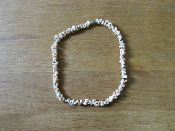 1940s twisted sea shell necklace - Gem