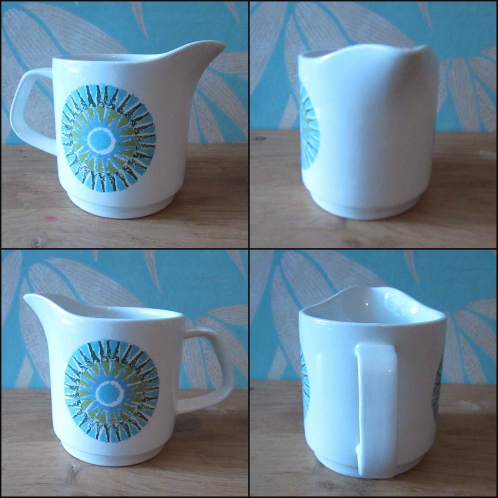 1960s J&G Meakin Aztec Milk Jug | Etsy UK