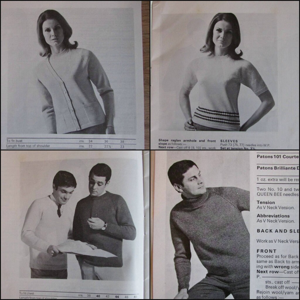 1970s Paton's Woolcraft: a Practical Guide to Knitting & - Etsy UK
