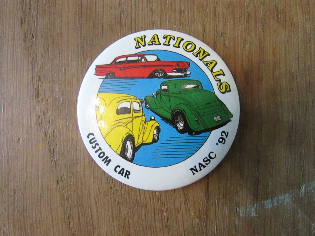 Collectable NASC 1992 Custom Car Nationals Entry Badge - Etsy