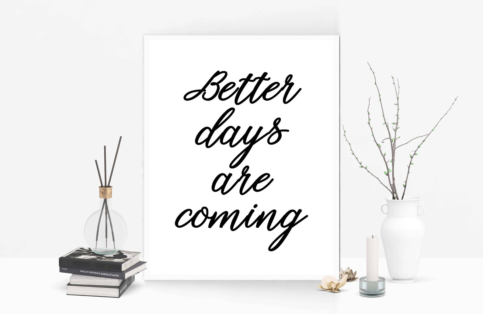 Inspirational Quote better Days Are Coming - Etsy