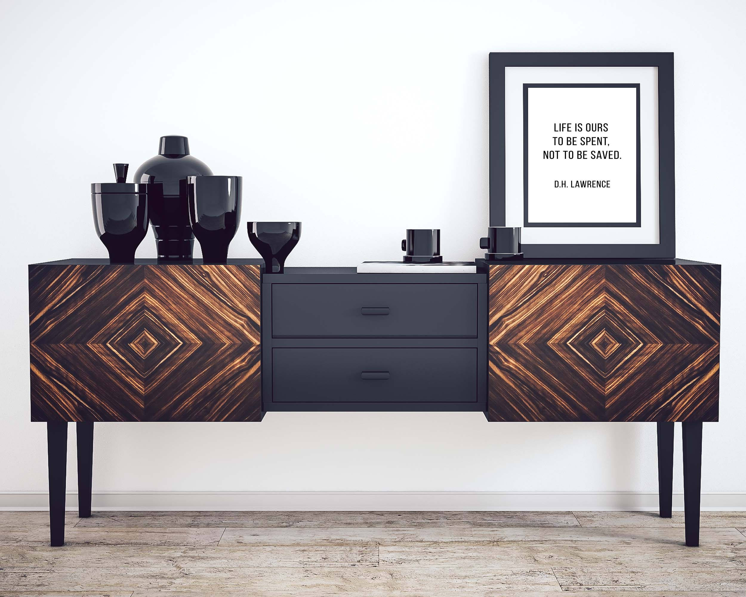 Inspirational Quote Printable life is Ours to Be Spent - Etsy