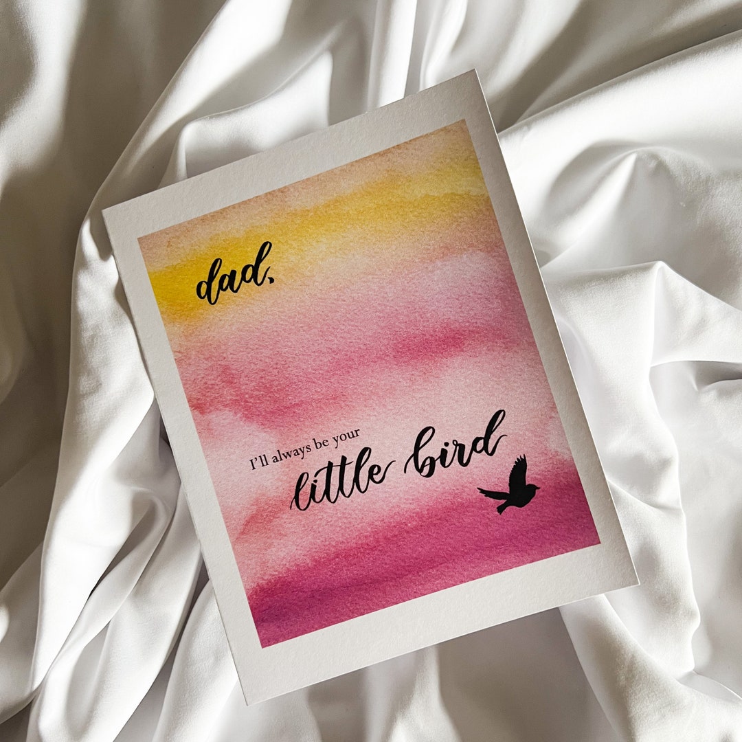 Little Bird Father’s Day Card - Etsy