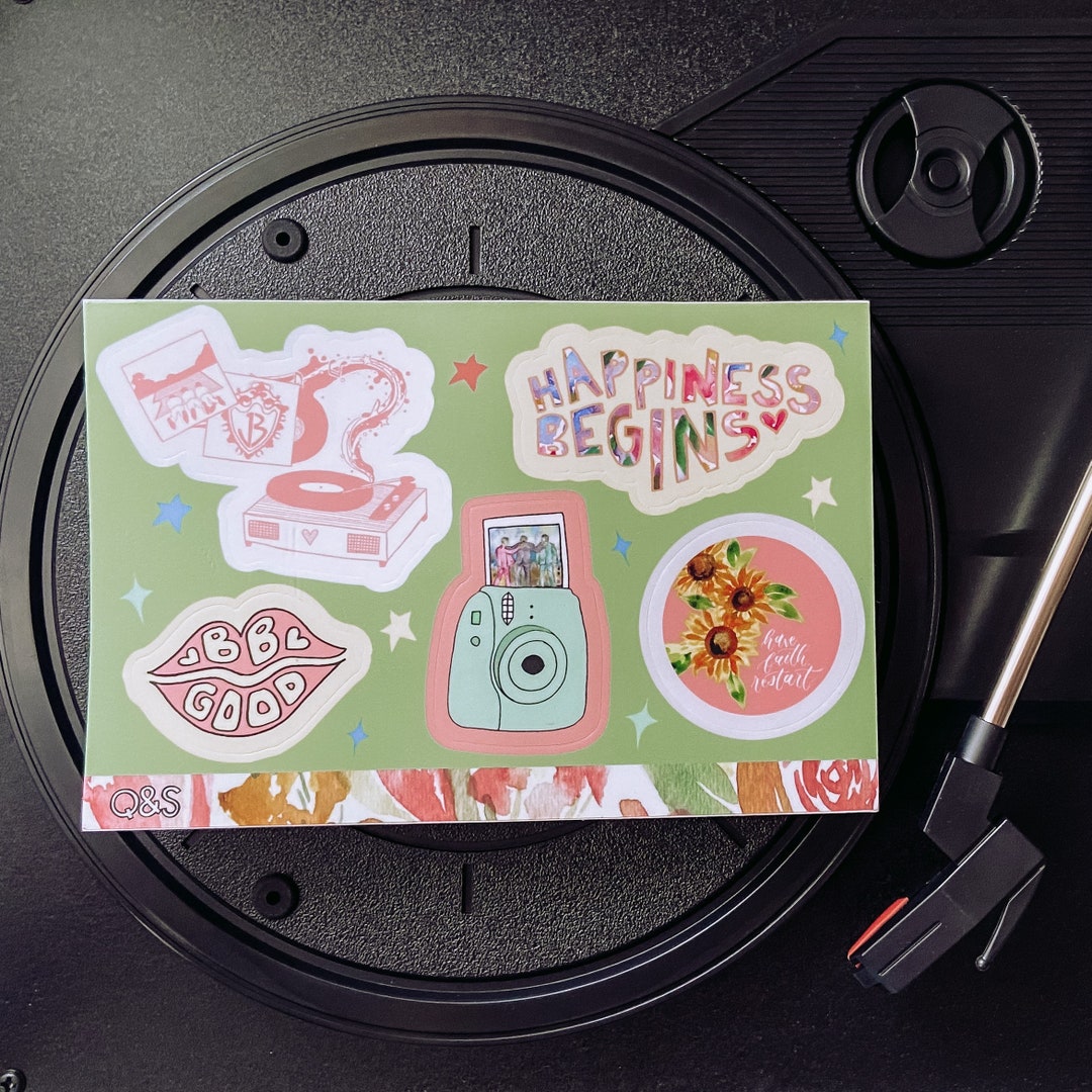 Jonas Brothers Sticker Sheet - Etsy