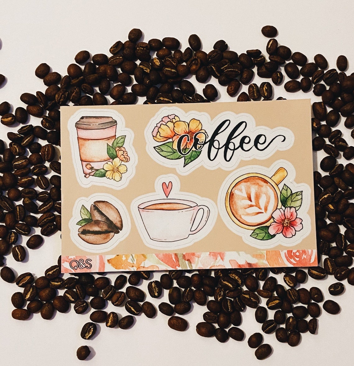 Coffee Sticker Sheet | Etsy