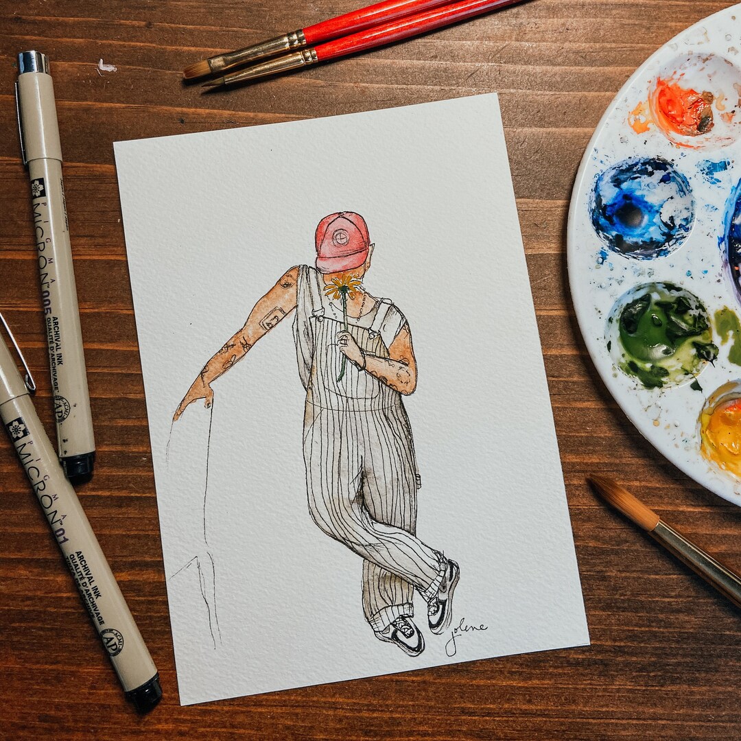 Joe Jonas 5x7" Art Print - Etsy