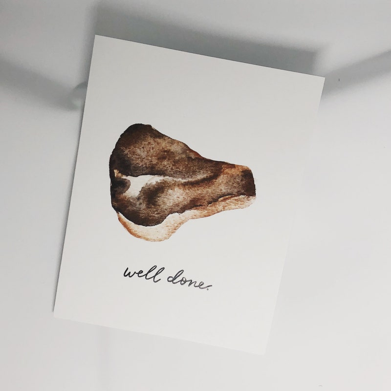 Steak Congratulations - Etsy