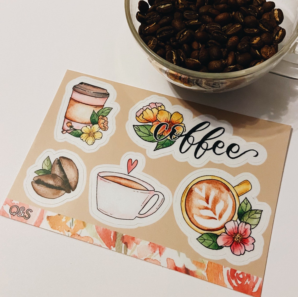 Coffee Sticker Sheet | Etsy