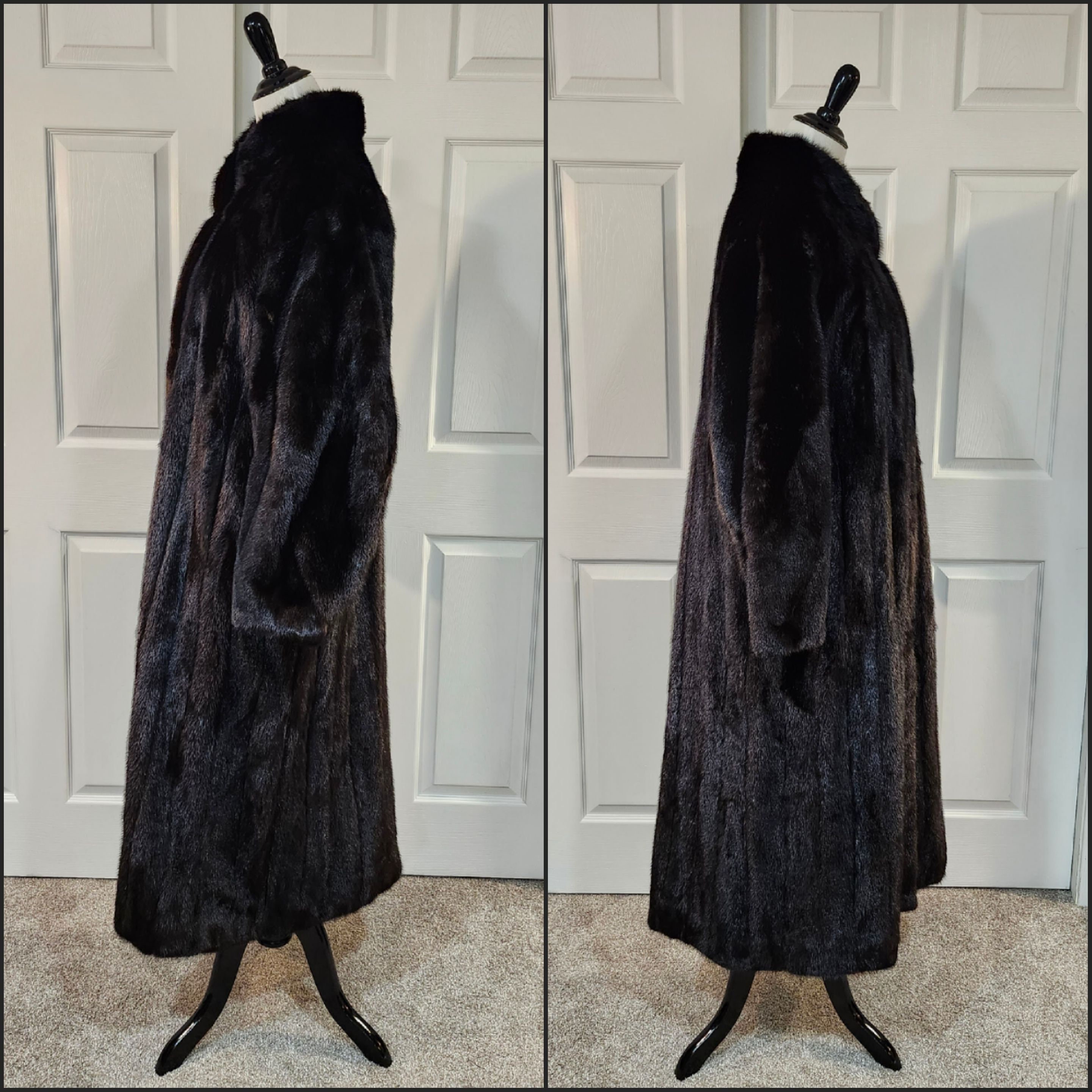 Edward Glasser Chicago Full Length Fur Coat - Etsy