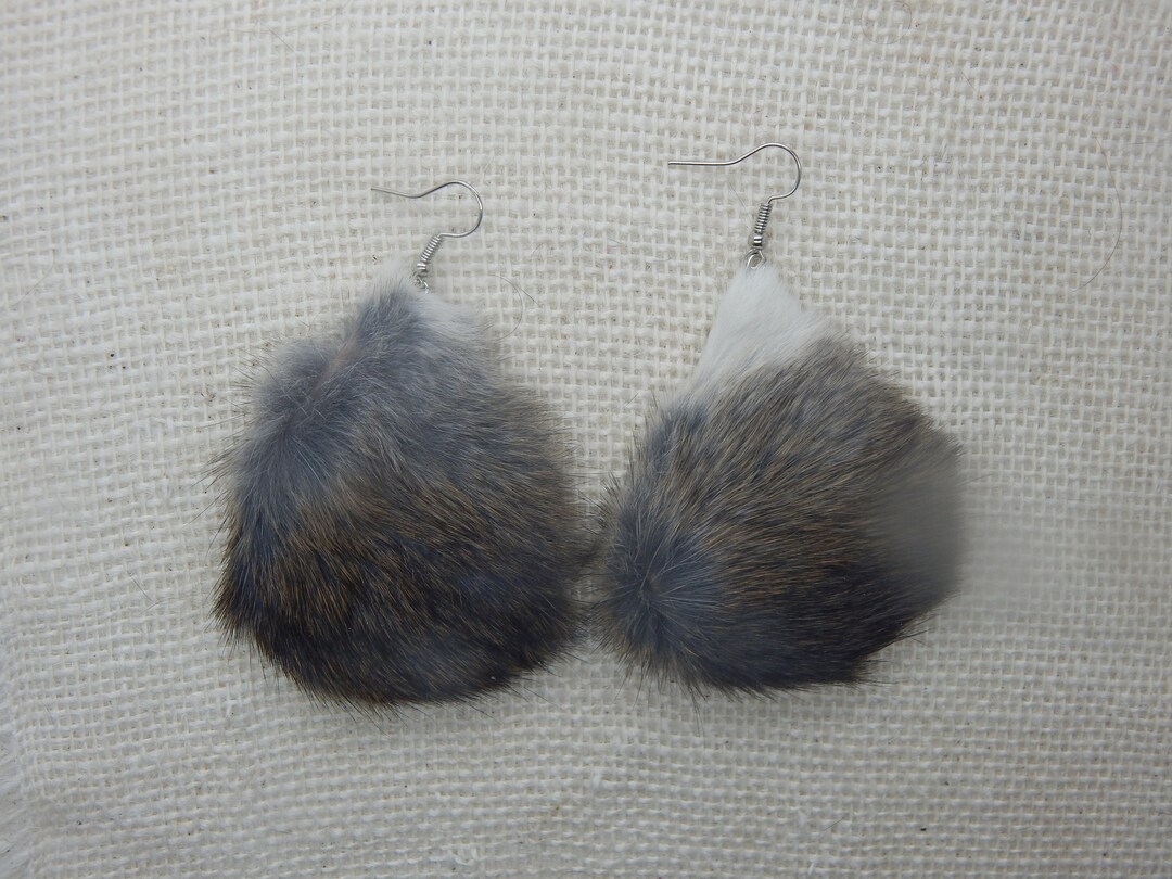 Taxidermy Rat Fur Earrings Made From Real Rat Pelts Oddities - Etsy