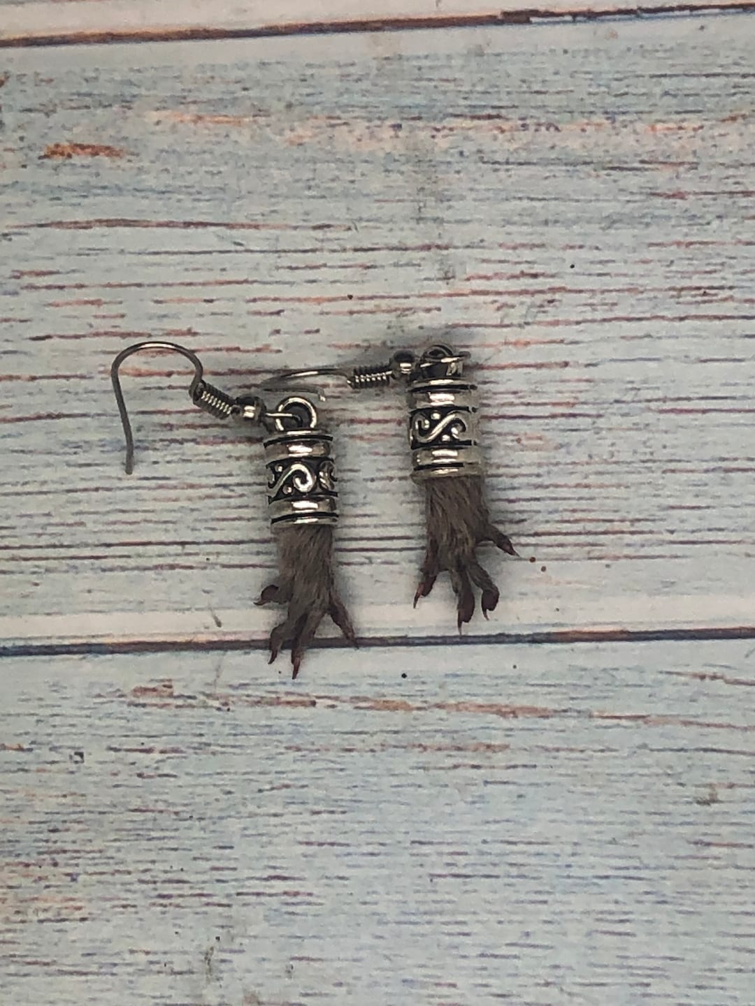 Taxidermy Rat Feet Earrings Made From Real Rats Oddities Front Feet - Etsy