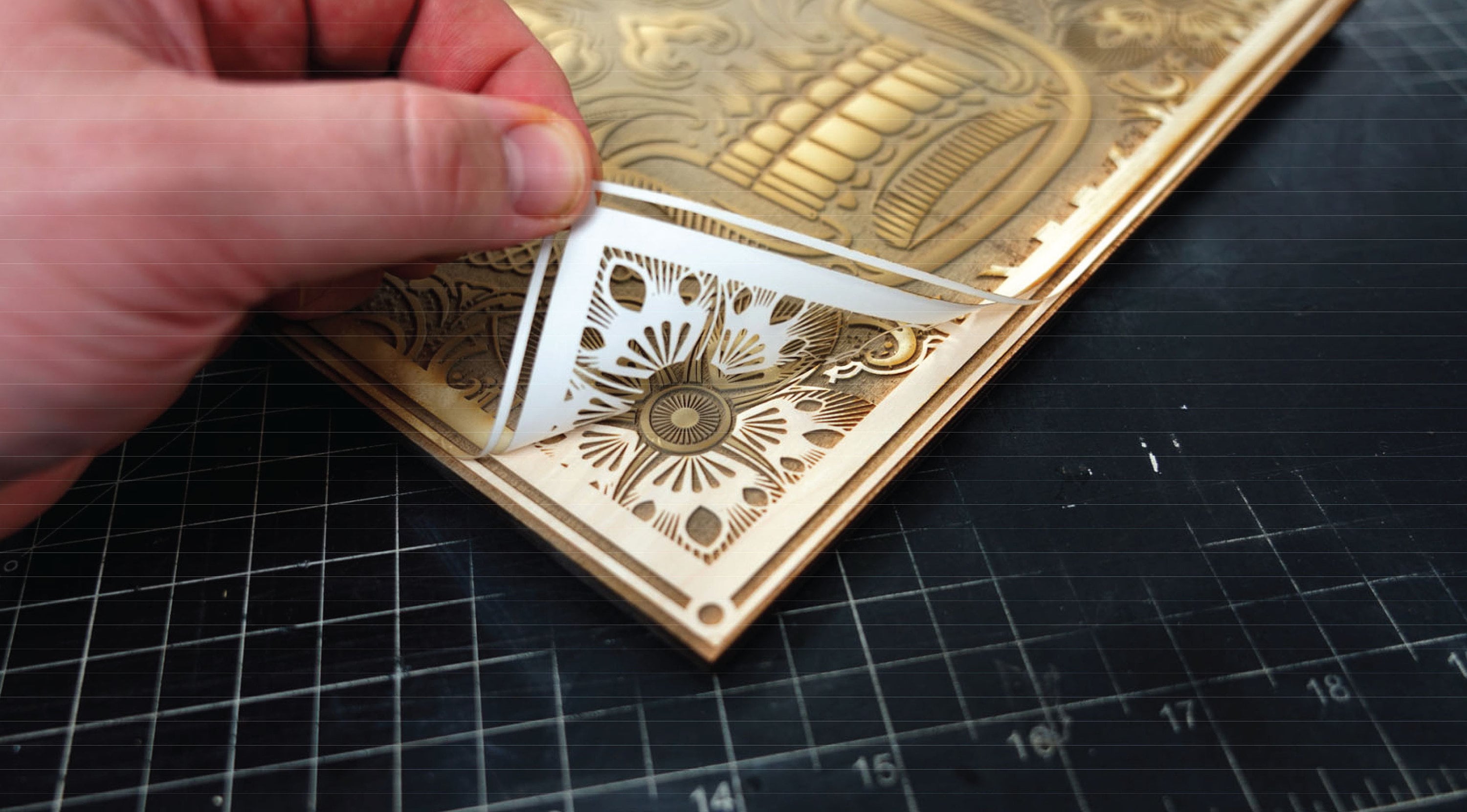 Laser Mask Paper - 50 Sheets - Glowforge Size - Etsy