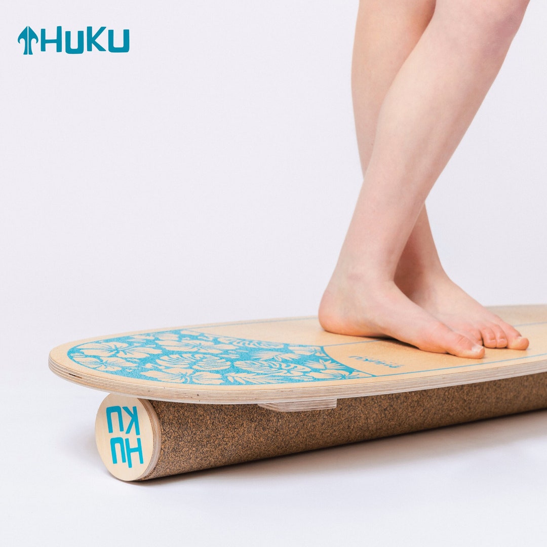 Huku Nalu Balance Board for Surfers Snowboarders - Etsy