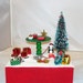 Christmas Scene Large Tree Decorating - Etsy