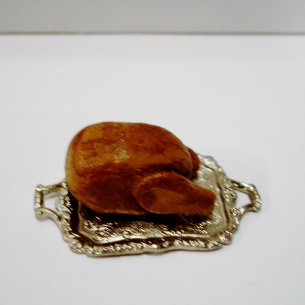 Turkey on Platter - Etsy