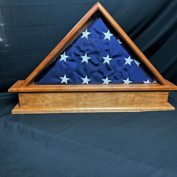 Navy Burial Flag Display - Etsy