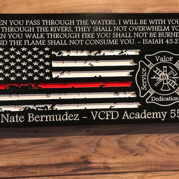 Firefighter Sign - Etsy