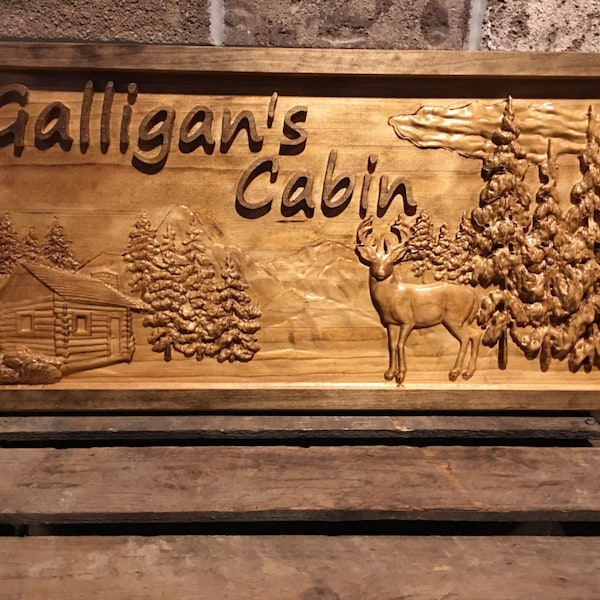 Hunting Cabin - Etsy