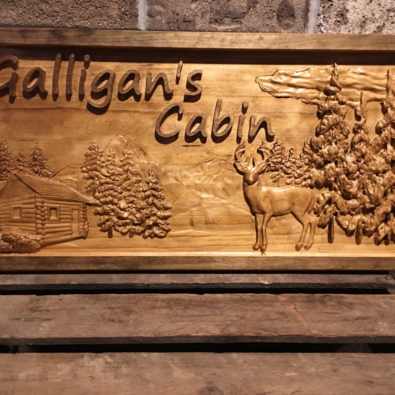 Hunting Cabin - Etsy