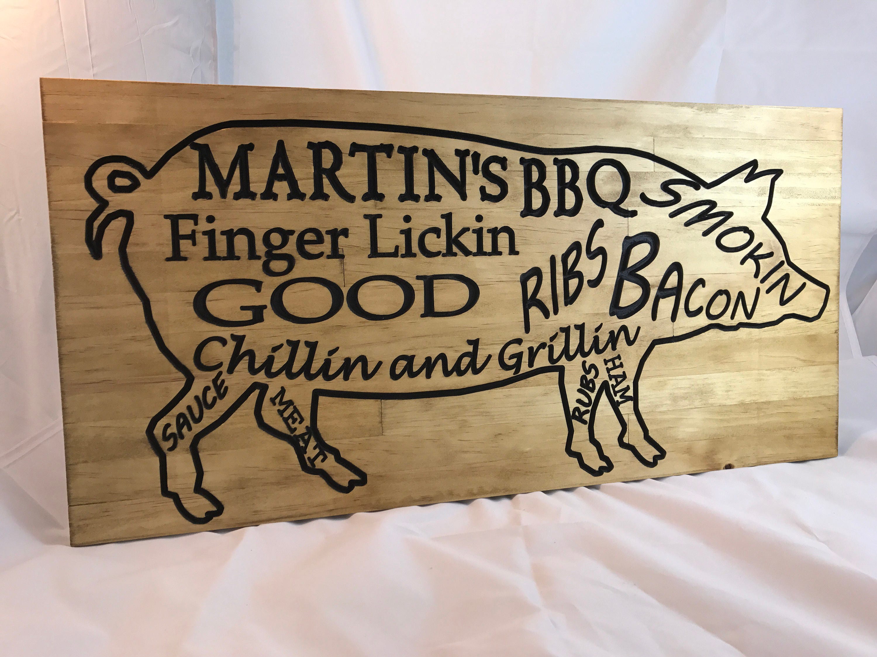 BBQ Sign BBQ Theme BBQ Decor Barbecue Sign Summer Time | Etsy