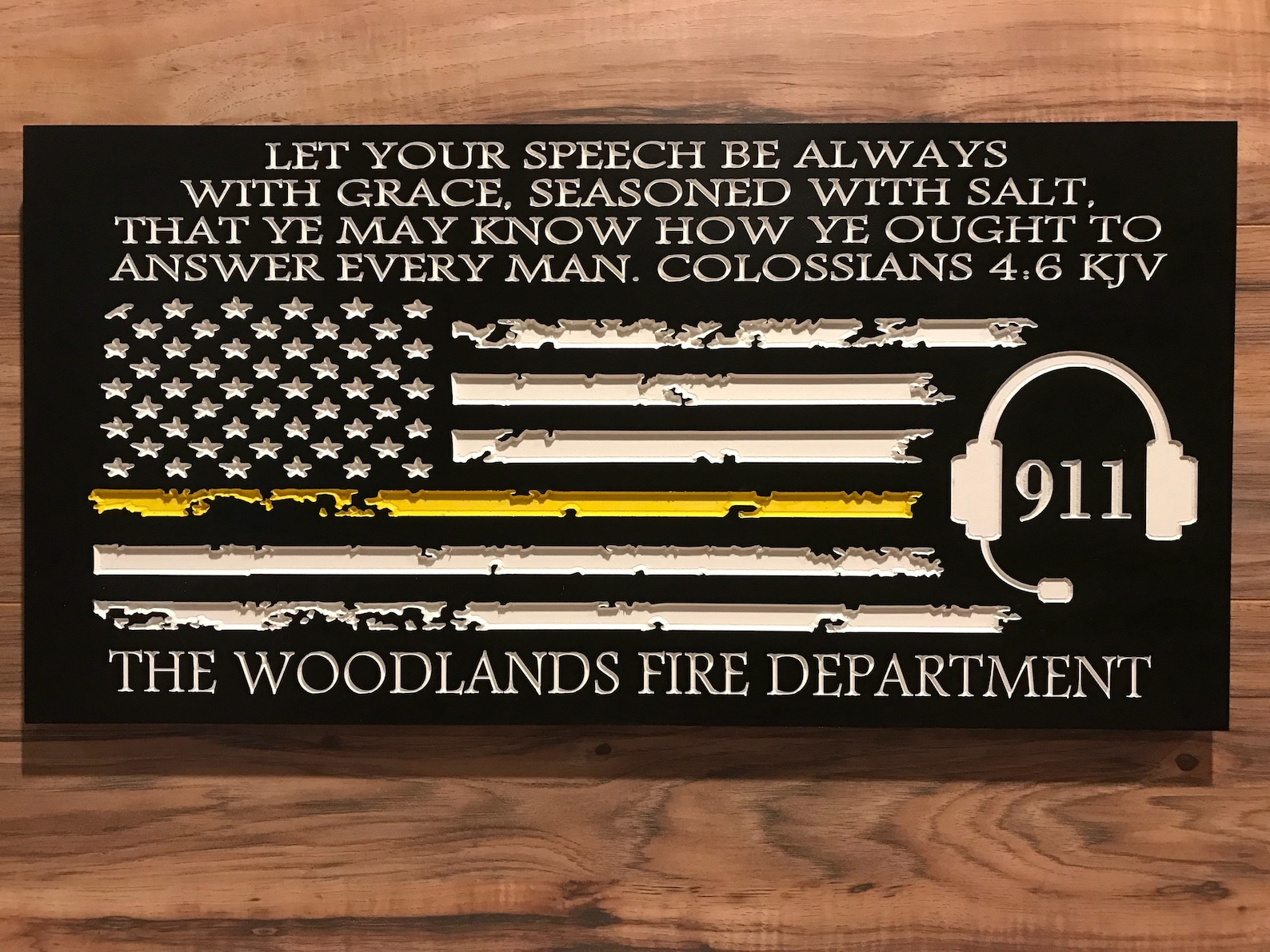 Personalized 911 Dispatcher Firefighter Gift Christmas Custom - Etsy