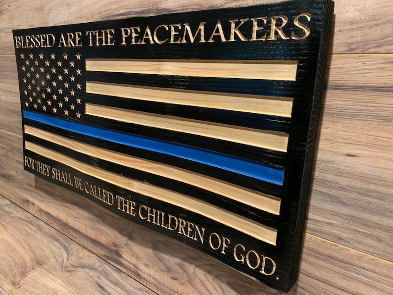 Personalized Peacemaker Police Officer Gifts Police Sign - Etsy