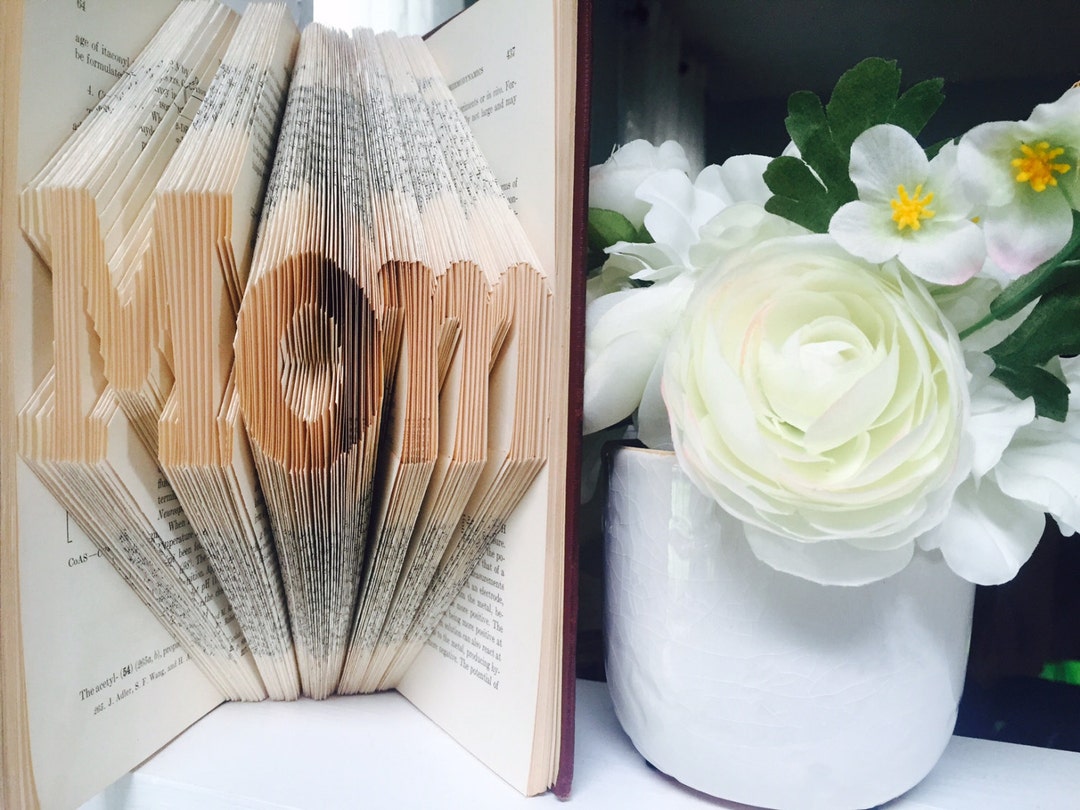 Mom, Book Art, Unique Mother's Day Gift, Mother's Day Gift, Gift for ...