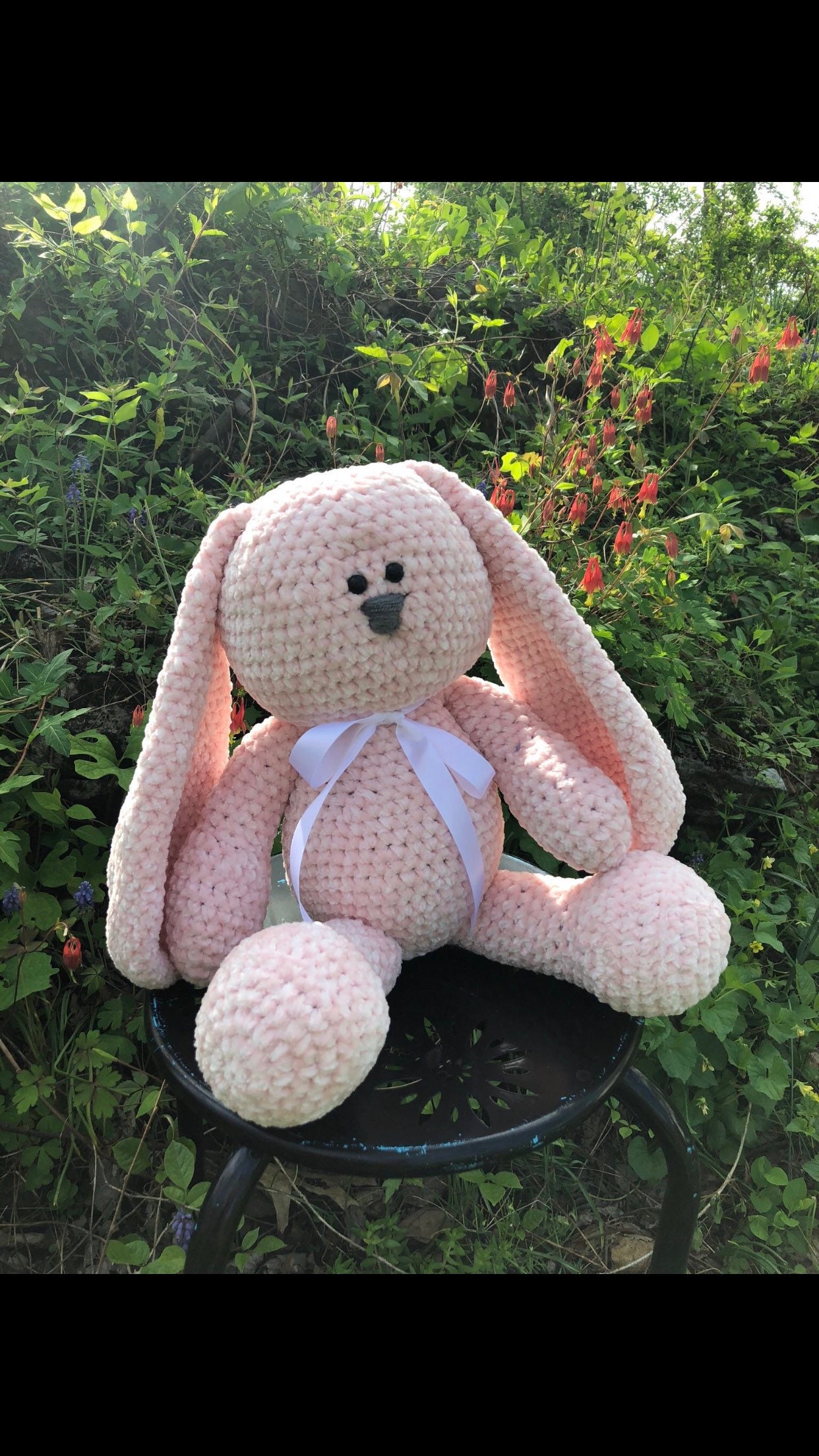 Velvet Bunny made to order velvet rabbit free shipping | Etsy