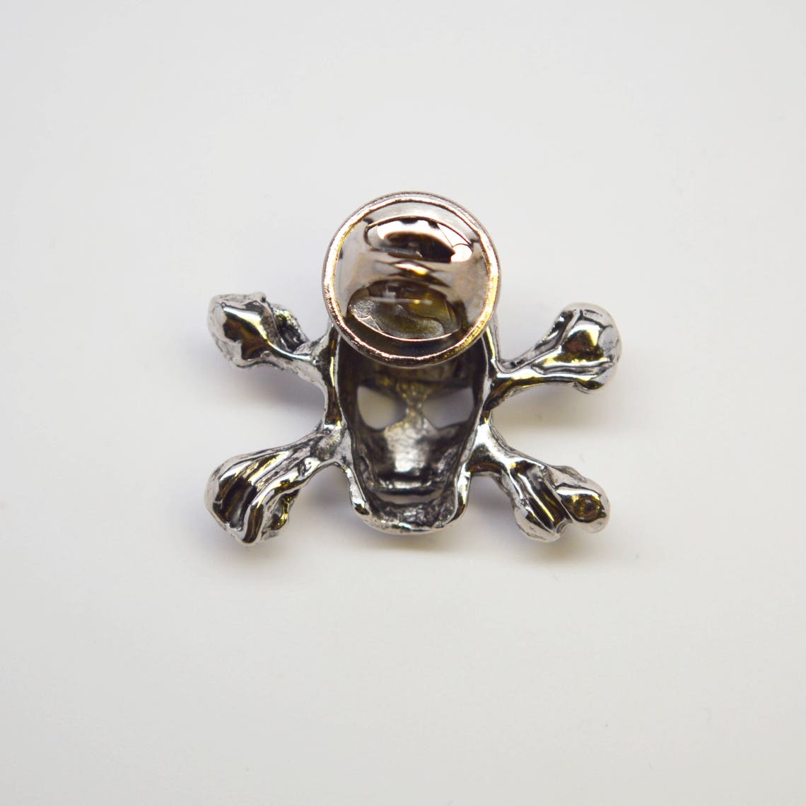 Gothic Skull and Crossbones Jacket or Hat Pin P-68 - Etsy