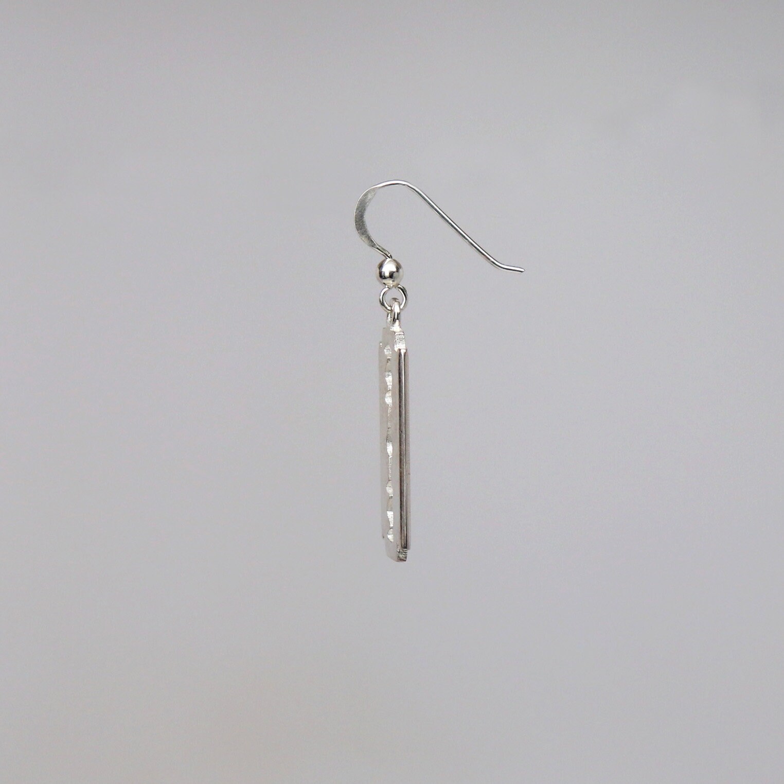 925 Sterling Silver Gothic Razor Blade Dangle Earrings SS984 | Etsy