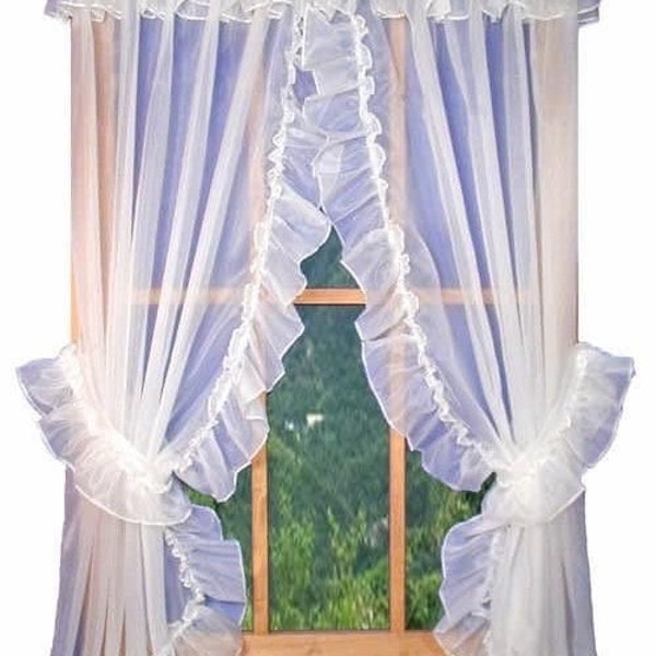 Priscilla Curtains - Etsy