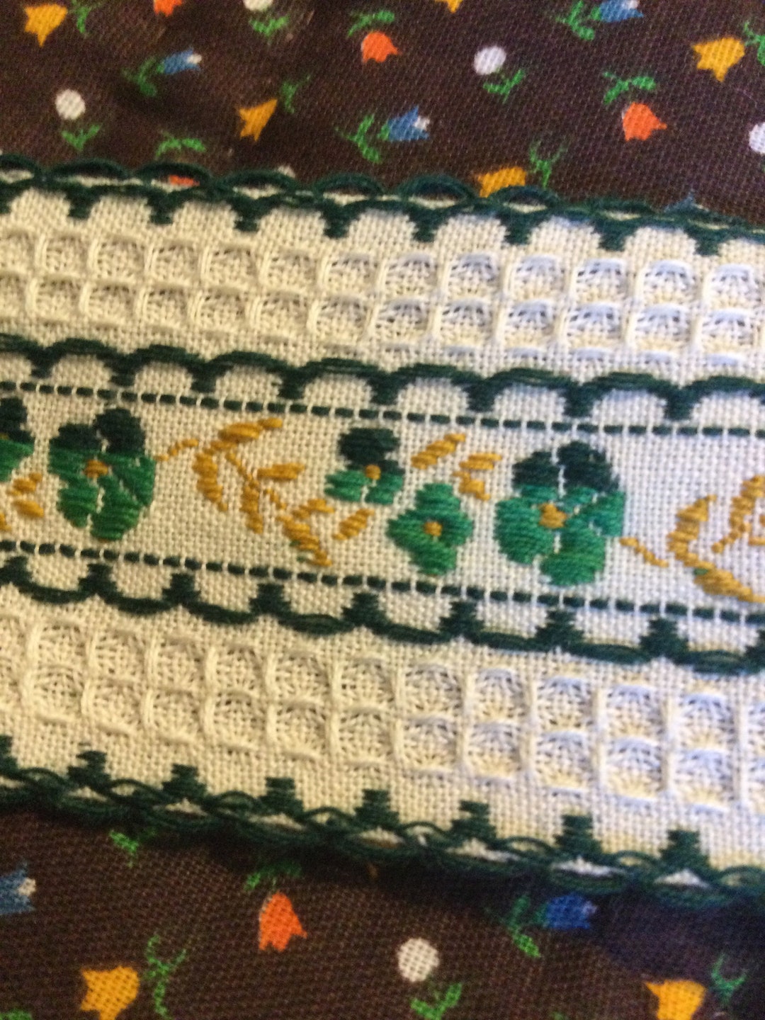 Six Full Yards of Gorgeous Woven Jacquard Embroidered Trim - Etsy