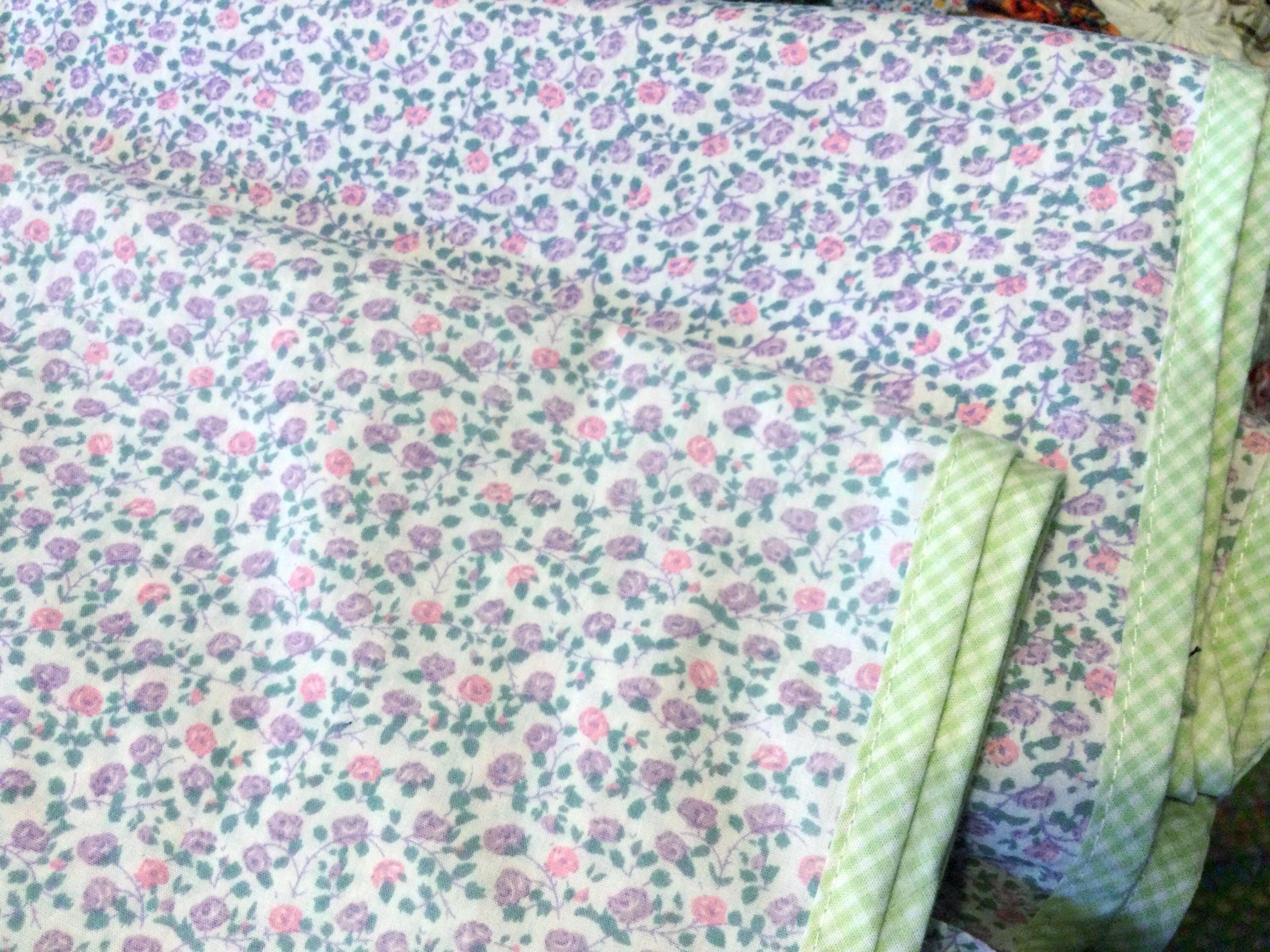 Lavender Floral Calico Valances for Baby or Child’s Room - Etsy