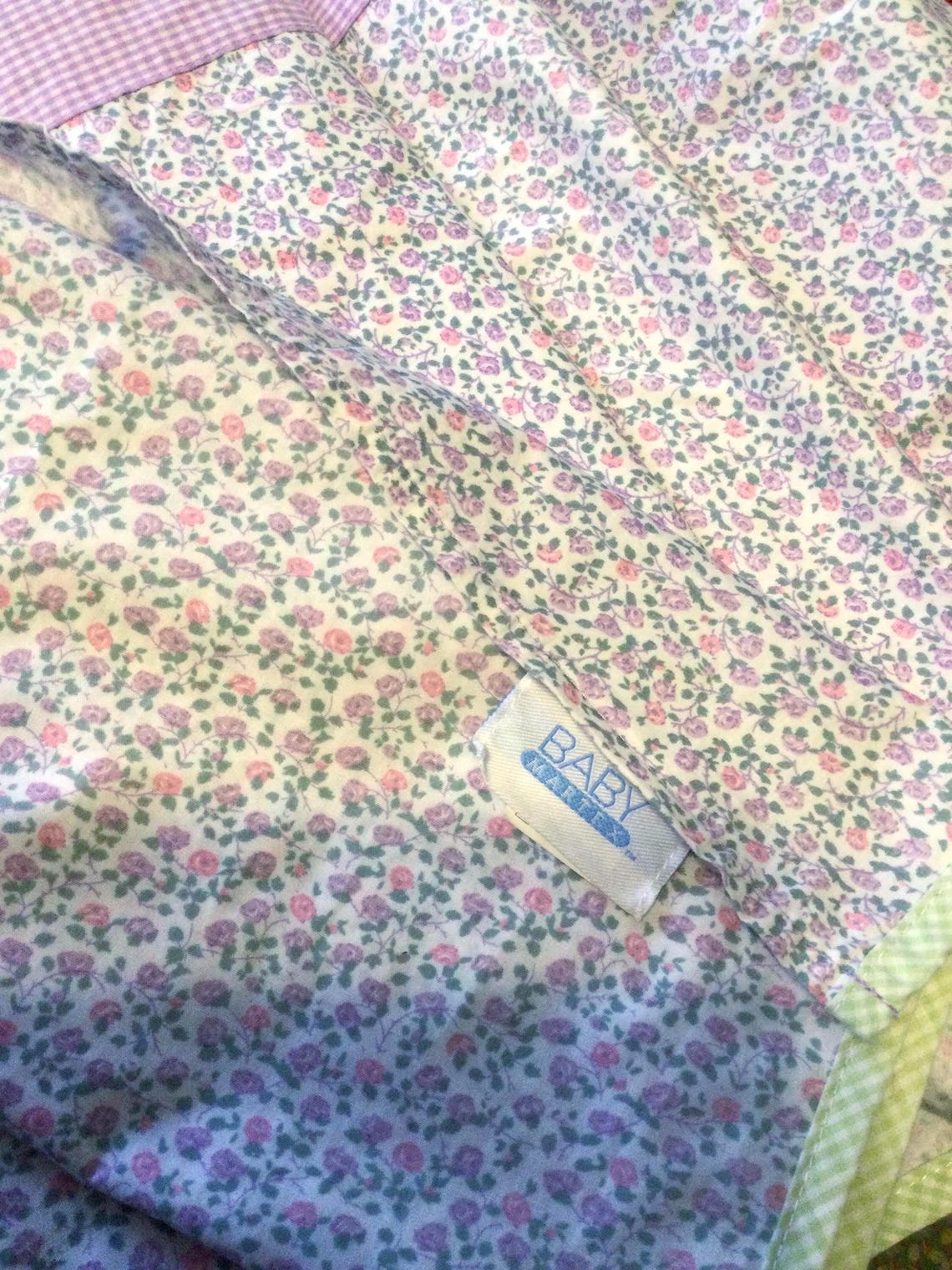 Lavender Floral Calico Valances for Baby or Child’s Room - Etsy